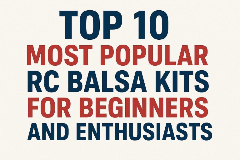 Top 10 most popular rc balsa kits for beginners and enthusiasts - RC ...